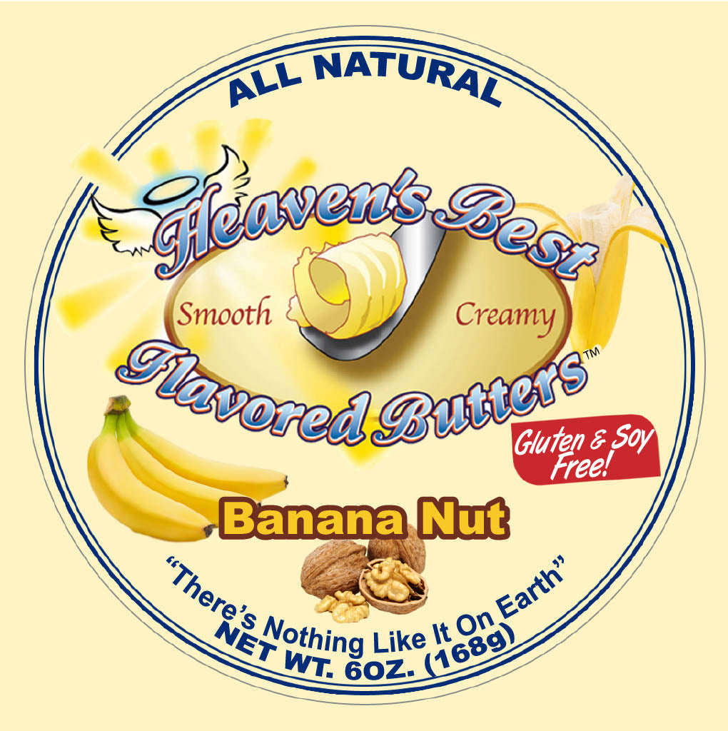 Banana Nut – Heaven's Best Flavored Butters